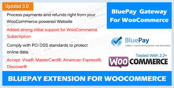 BluePay Payment Gateway für WooCommerce - Agentur zweigelb