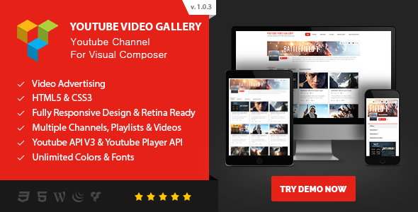 Youtube Video Gallery - Youtube-Kanal für Visual Composer mit - Agentur ...
