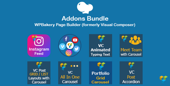 Addons-Bundle für WPBakery Page Builder (früher Visual Composer ...