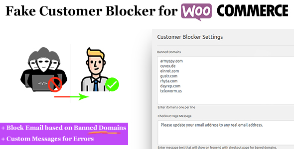 Fake Customer Blocker für WooCommerce - Agentur zweigelb