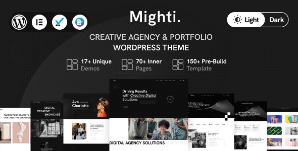 Mighti – WordPress-Vorlage für Kreativagentur und Portfolio - Agentur ...