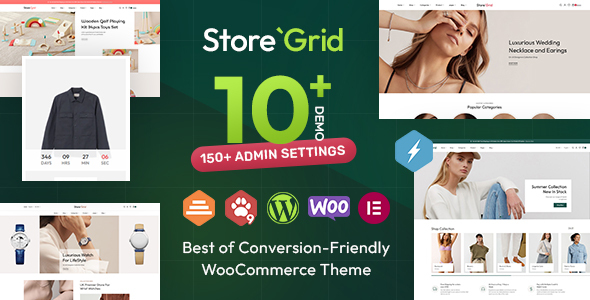 StoreGrid – Mode- und Mehrzweck-WooCommerce-Template - Agentur zweigelb